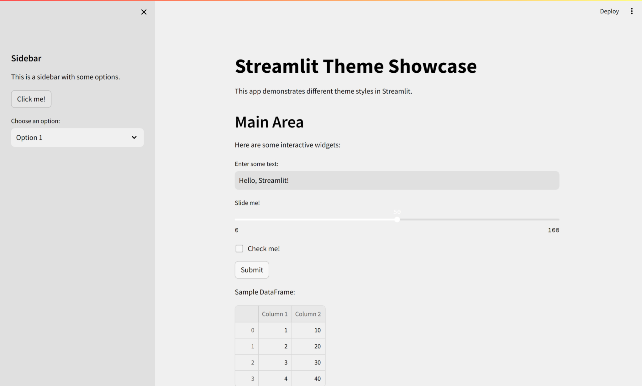【Streamlit】お洒落なデザイン10選 | Ninth Code