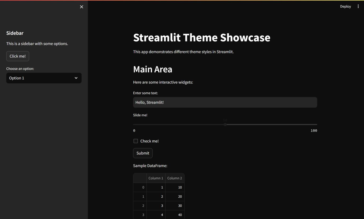 【Streamlit】お洒落なデザイン10選 | Ninth Code
