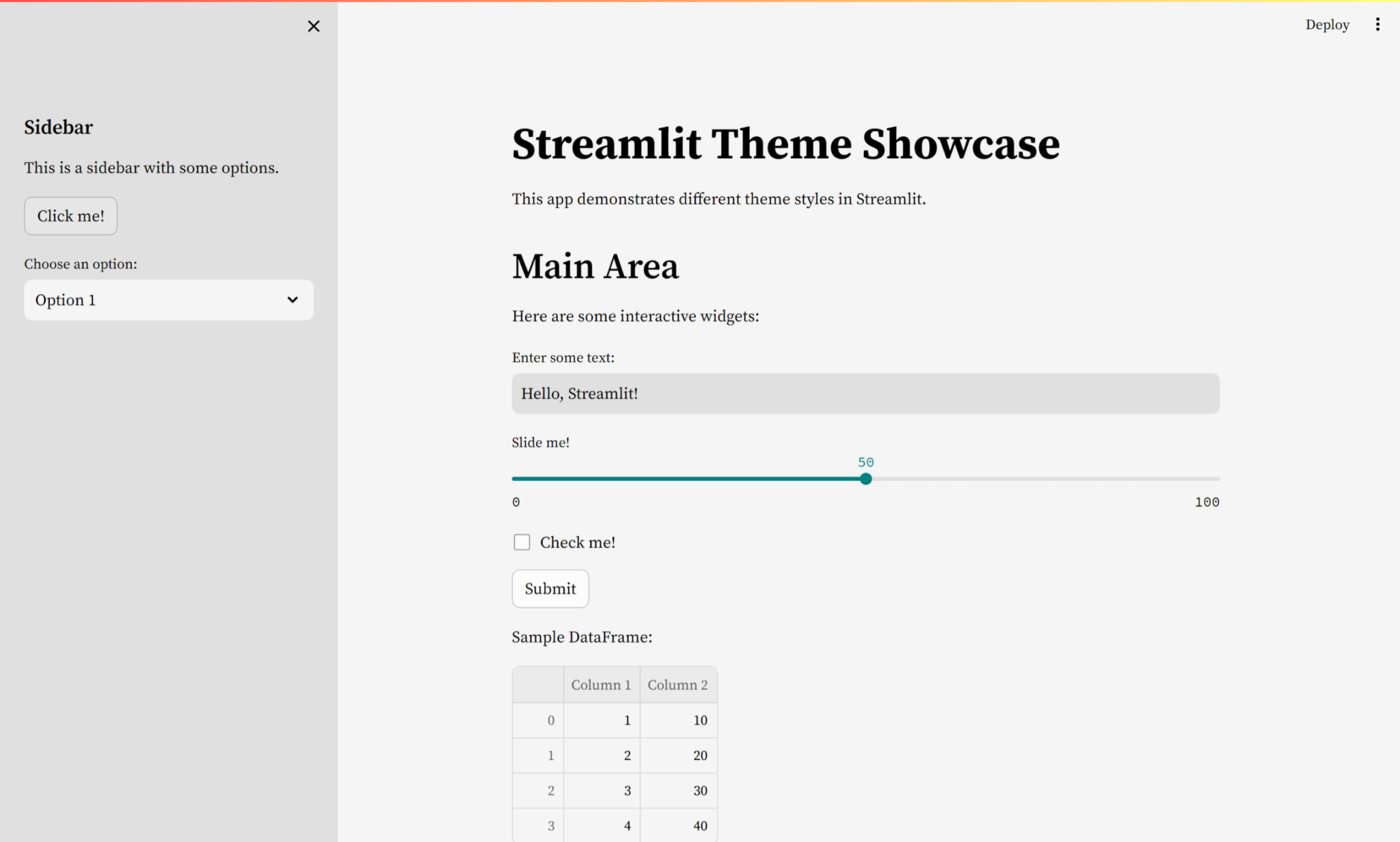 【Streamlit】お洒落なデザイン10選 | Ninth Code