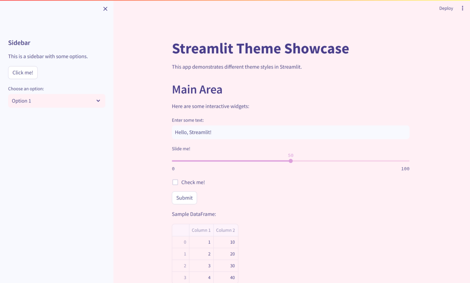 【Streamlit】お洒落なデザイン10選 | Ninth Code