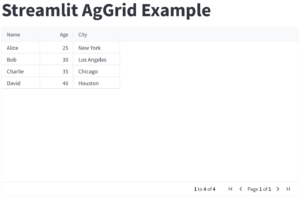 【Streamlit】AgGridの使い方 | Ninth Code