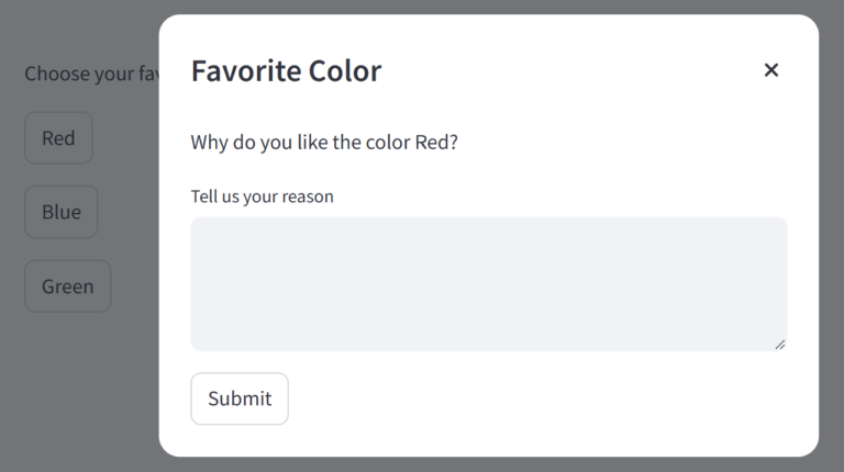 【Streamlit】ダイアログを実装する方法 | Ninth Code